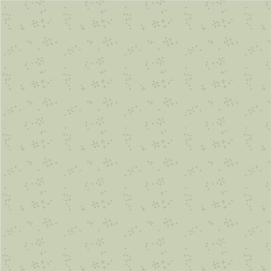 Nature Study - Tiny Stars on Mint – Sew Downtown
