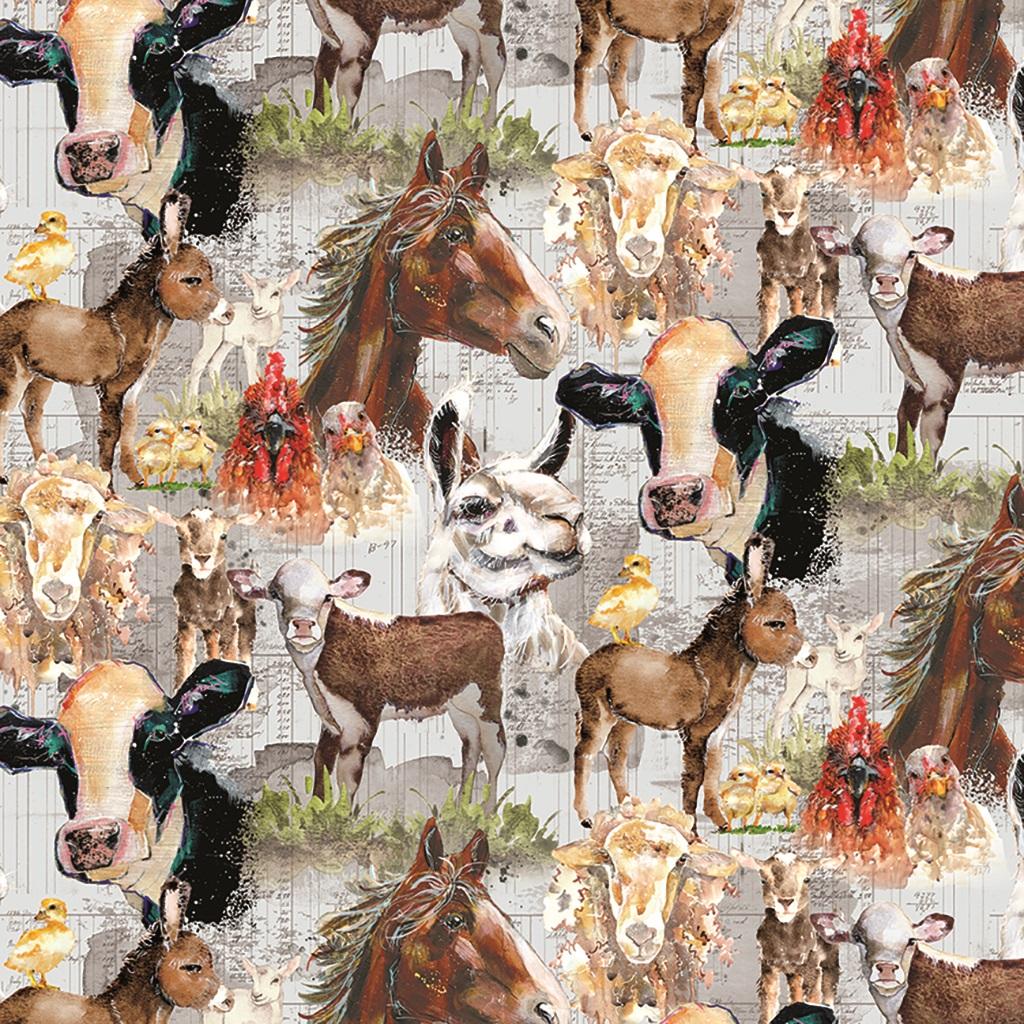 Farm Life-Scattered Animals – Sew Downtown
